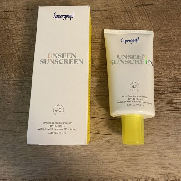 Supergoop! | Skincare | Supergoop Unseen Sunscreen Jumbo 25 Oz Spf 4 ...